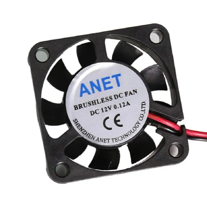 【New Arrivals】Mini Brushless DC Cooling Fan 40x40x10 40mm 4010 DC 12V 2pin Connector | Daraz.pk