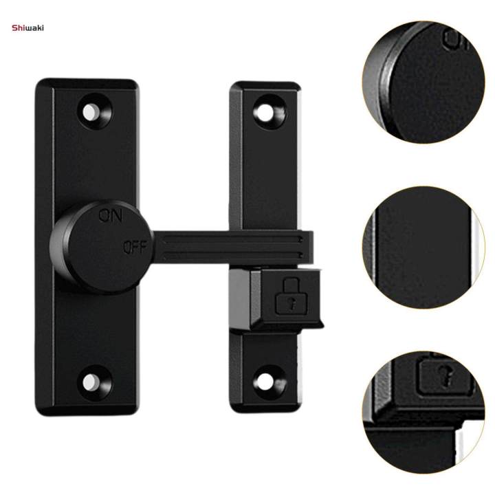 Door Latch Guard 90 Degree Double Purpose Flip Latch Door Lock for ...