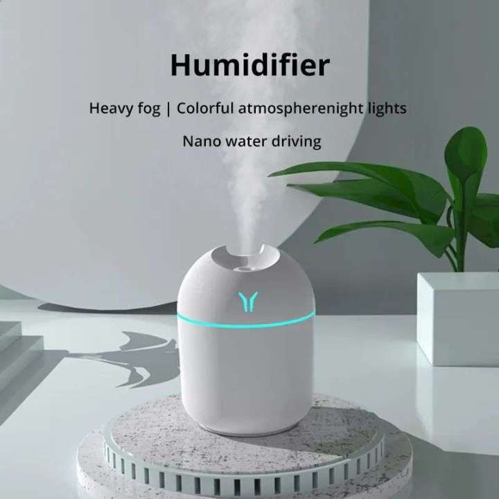 Portable Humidifier 250ML Mini Air Aroma Essential Oil Diffuser For ...