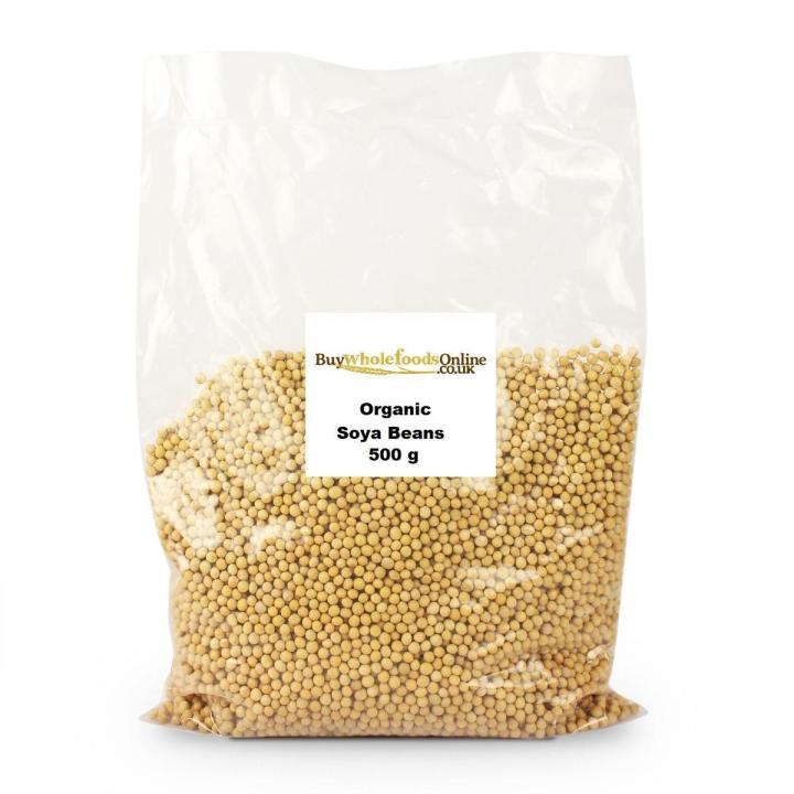 buy whole food organic soya beans (500 g) | Daraz.pk
