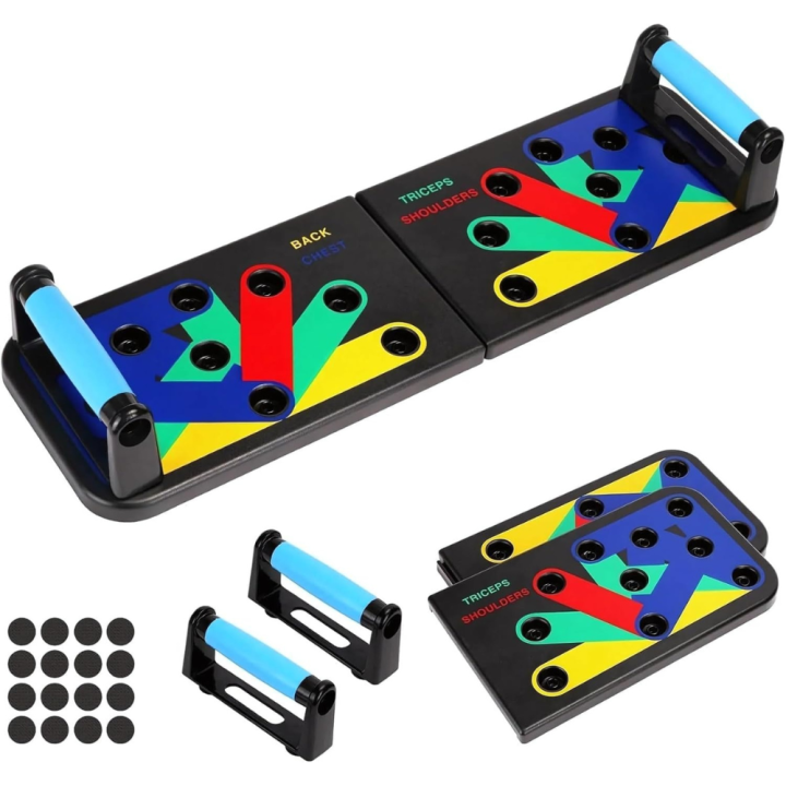 Foldable Push Up Board for Home Gym Workout | Multifunctional Push-Up ...