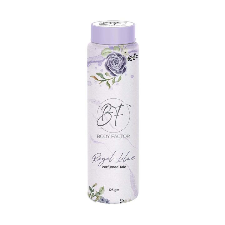 Delesh Body Factor Talcum powder Royal Lilac | Daraz.pk