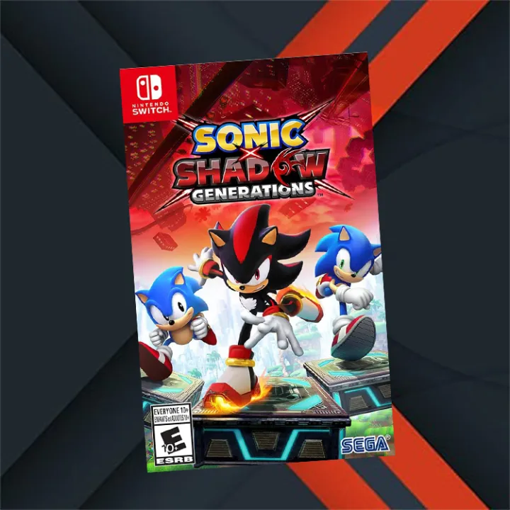 SONIC X SHADOW GENERATIONS NINTENDO SWITCH GAME | Daraz.pk