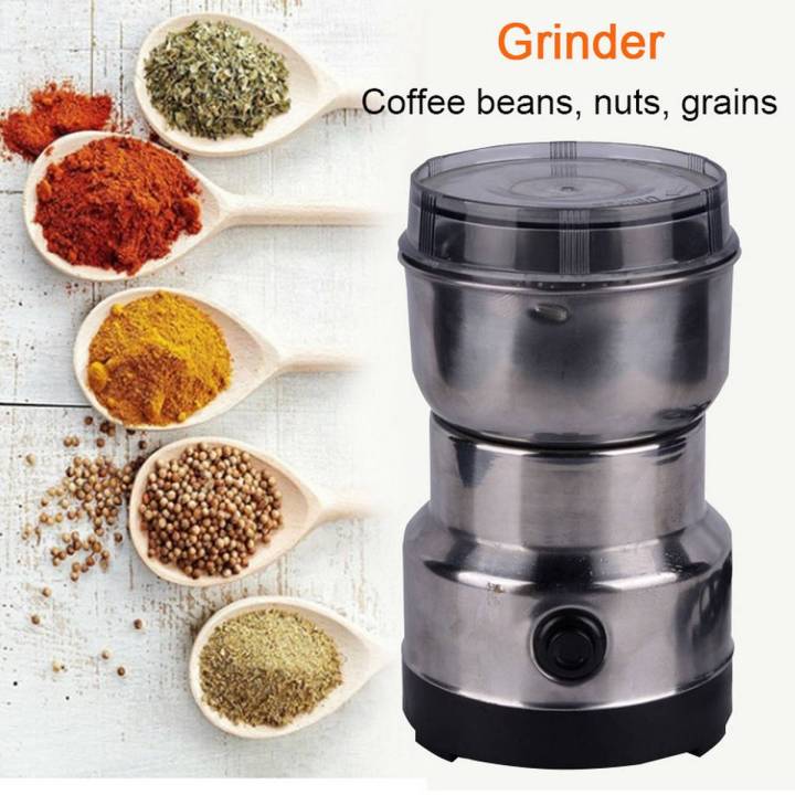 AUGIENB Household Electric Dry Grinder CAC-220V Spices/Nuts/Grains ...