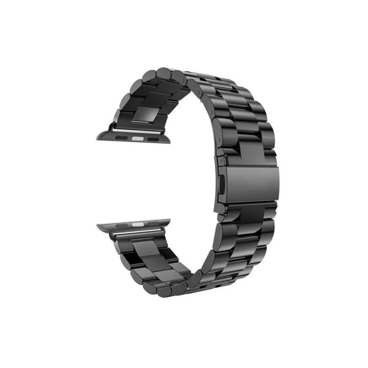 42/44/45/49 MM Rolex Chain Straps For Smart Watch (Black) Rolex Watch ...