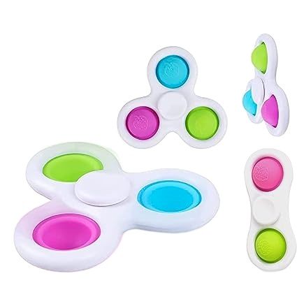 Pop it Fidget Spinner - Stress Relief and Anxiety Relief pop it Toy ...