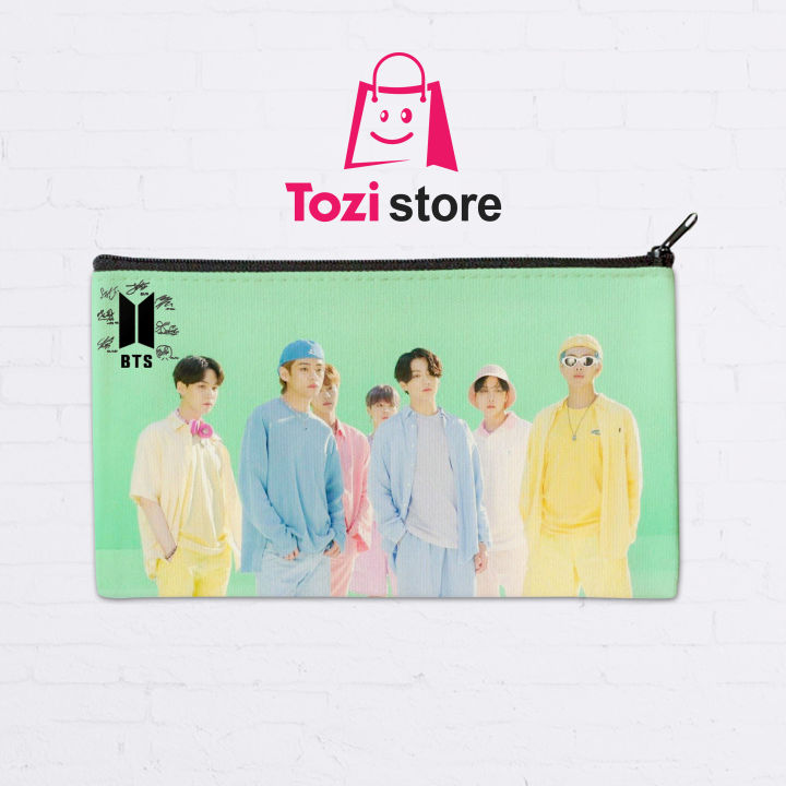 BTS Pencil Pouch for Boys & Girls – BTS Army Pouch – Premium Quality ...