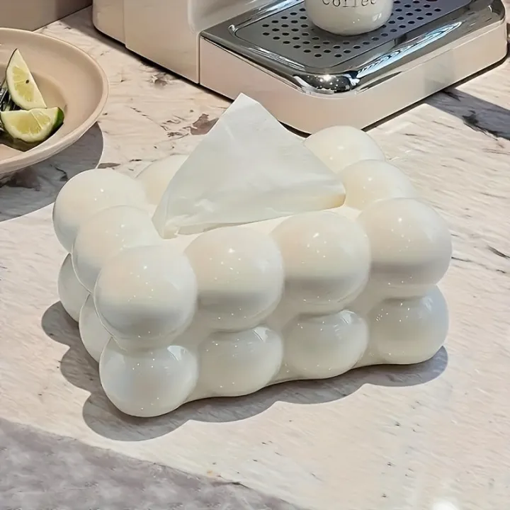 Luxury Cloud Style Ceramic Tissue Box By PK LUXUSâ ¢ | Daraz.pk