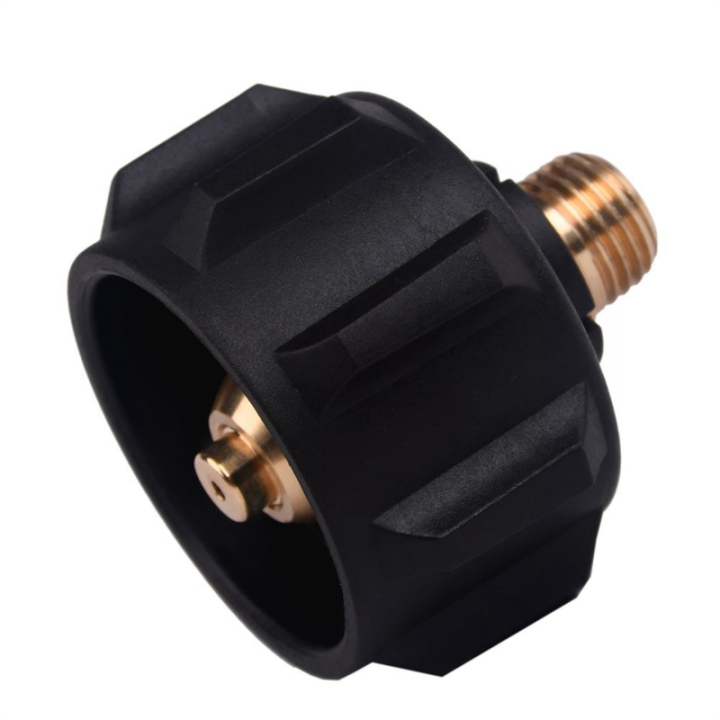 Gas Regulator Valve Fitting Adapter QCC1 Propane Adapter with Nut and 1 ...