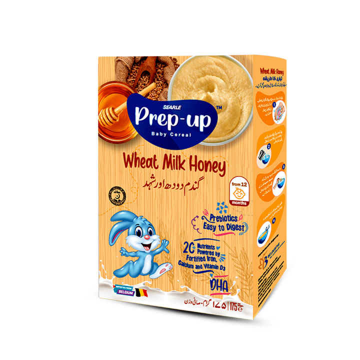 Prep-Up Baby Cereal - Wheat-Milk-Honey - 175g | Daraz.pk