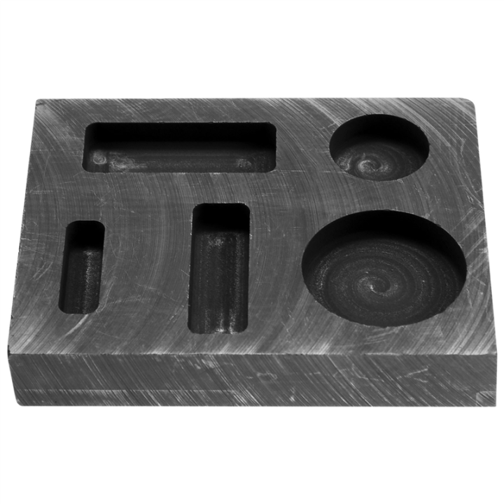 5-In-1 Graphite Casting Ingot for Melting Casting Refining Metal | Daraz.pk