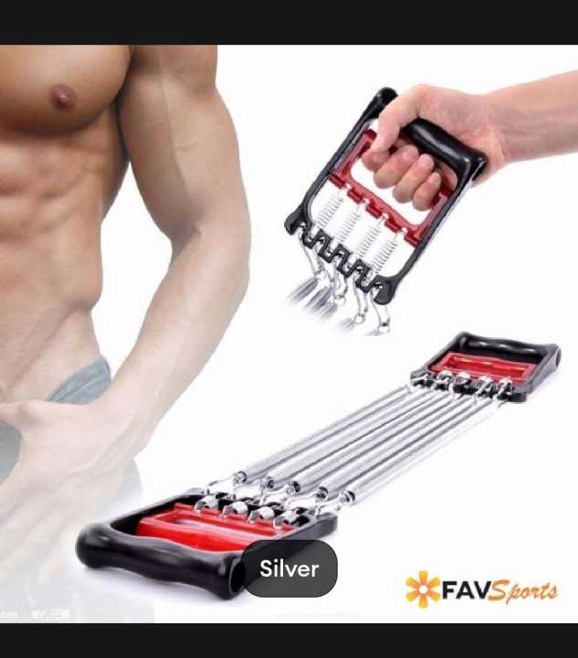 WOE Fitness Wrist Forearm Adjustable Hand Grip Springs Chest Expander ...