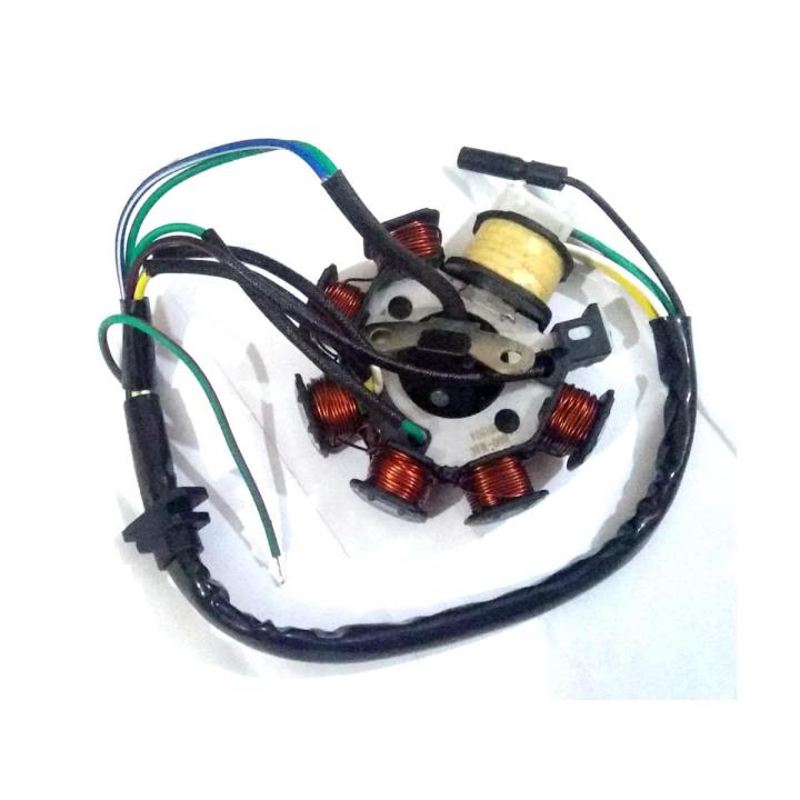 6 Poles 5 Wires Startor Assy Magneto Stator Coil For 150Cc | Daraz.pk