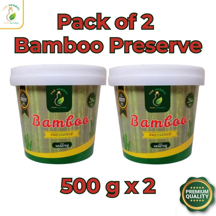 Pack of 2 Bamboo Preserve | Bamboo Shoots Murabba | Bamboo Muraba for ...