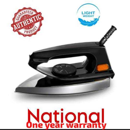 Lightweight Iron - Dry Iron - 1000 Watts 3LBS Premium Quality Deluxe Automatic dry Iron Premium ...