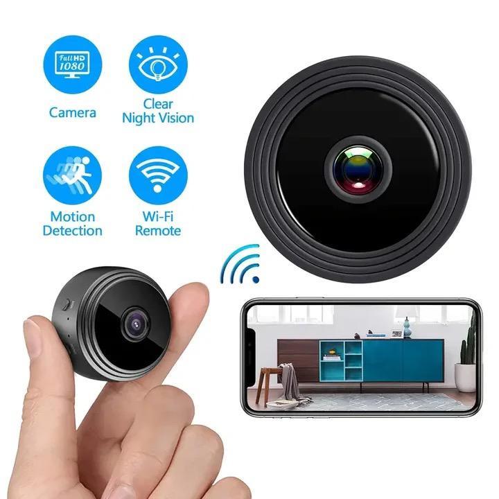 StealthEye A9 HD 1080p WiFi Mini Camera with Night Vision and Motion ...