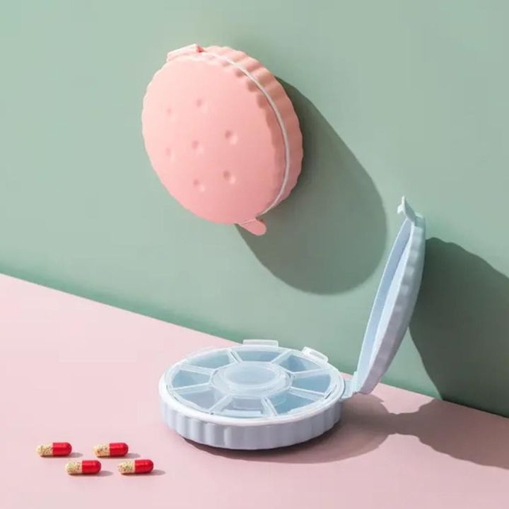 ZA Sale Pill Box Travel Medicine Tablet Organizer Multiple Grids ...