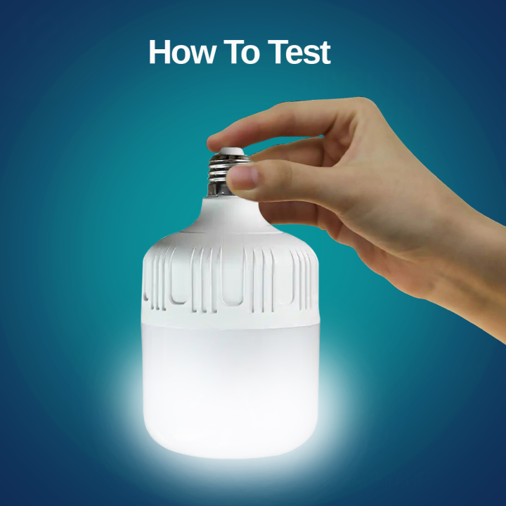 12W LED Bulb Rechargeable Bulb Charging Bulb Emergency Light LED ...