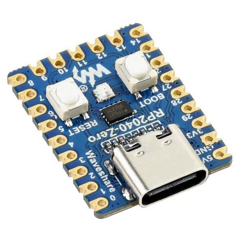 Waveshare Rp2040 Zero A Pico Like Mcu Board Based On Raspberry Pi Mcu Rp2040 2mb Darazpk