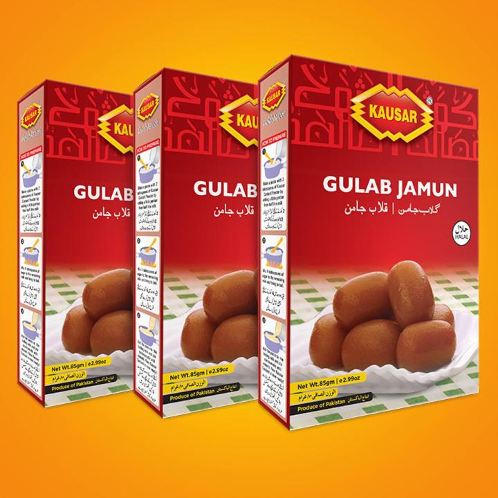 KAUSAR Gulab jamun powder - Pack of 3 | Daraz.pk