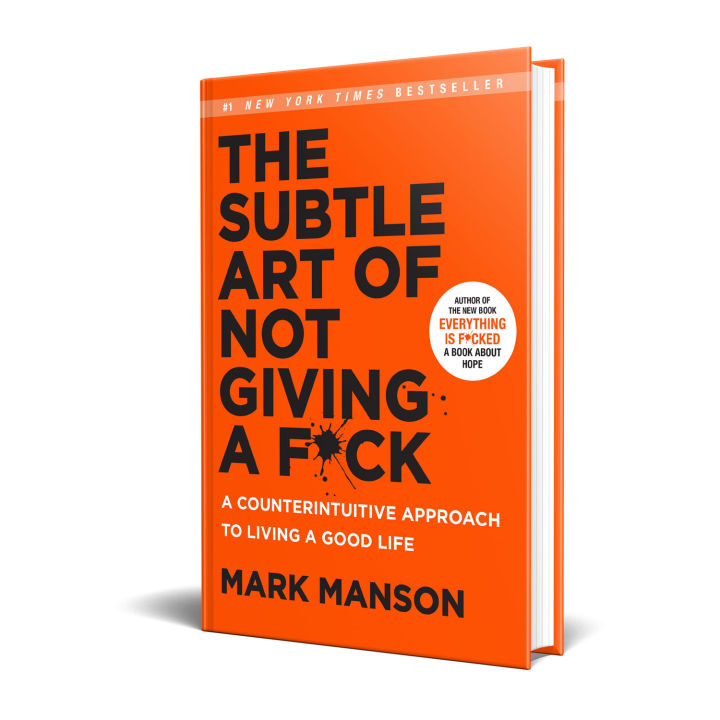 The Subtle Art of Not Giving a F**k by Mark Manson (Hardcover) | Daraz.pk