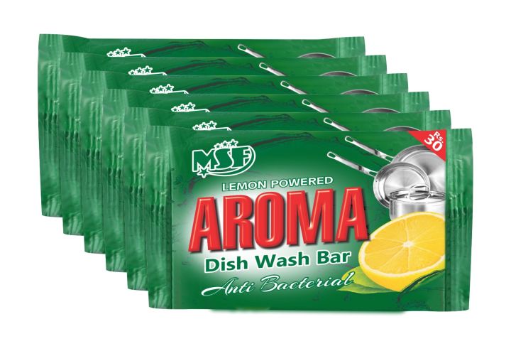 Aroma Dishwash Bar (190 Grams) pack of 4 | Daraz.pk