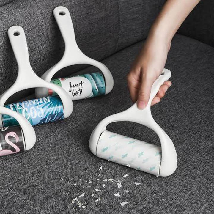 Sticky Lint Roller & Refills 60 Sheets- 90 Sheets - Dust, Hair, Lint ...