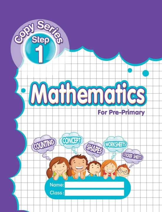 Mathematics Copy Step 1 for Pre-Primary (Elite Series) - Premium ...
