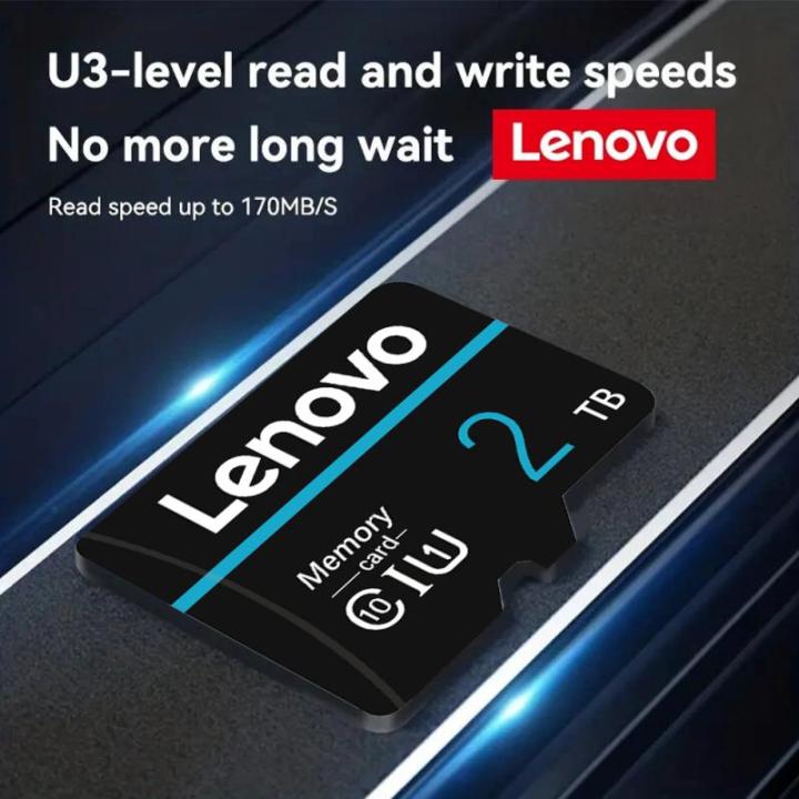 Lenovo Mini SD Card 128GB High Speed Memory Cards 256GB 512GB Class 10 ...
