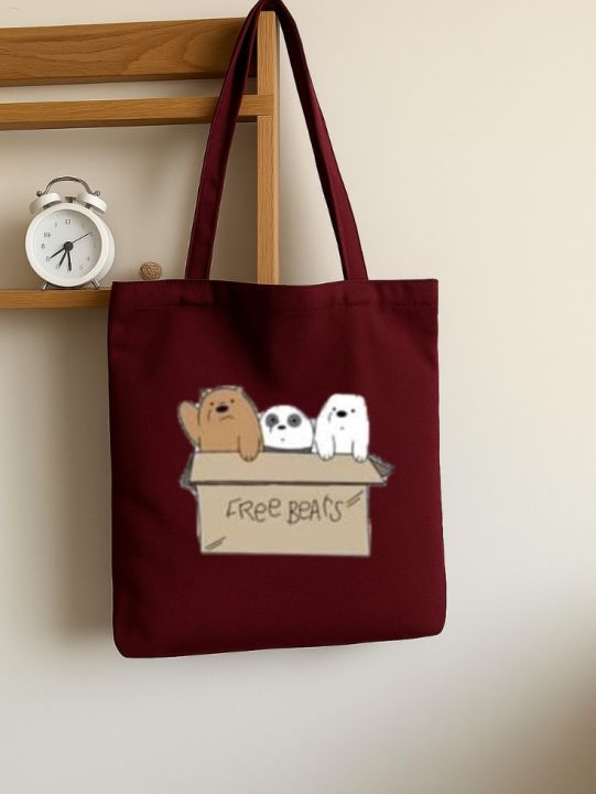 Unique Printed Tote Bag – Lightweight Shoulder Bag for Girls | Daraz.pk