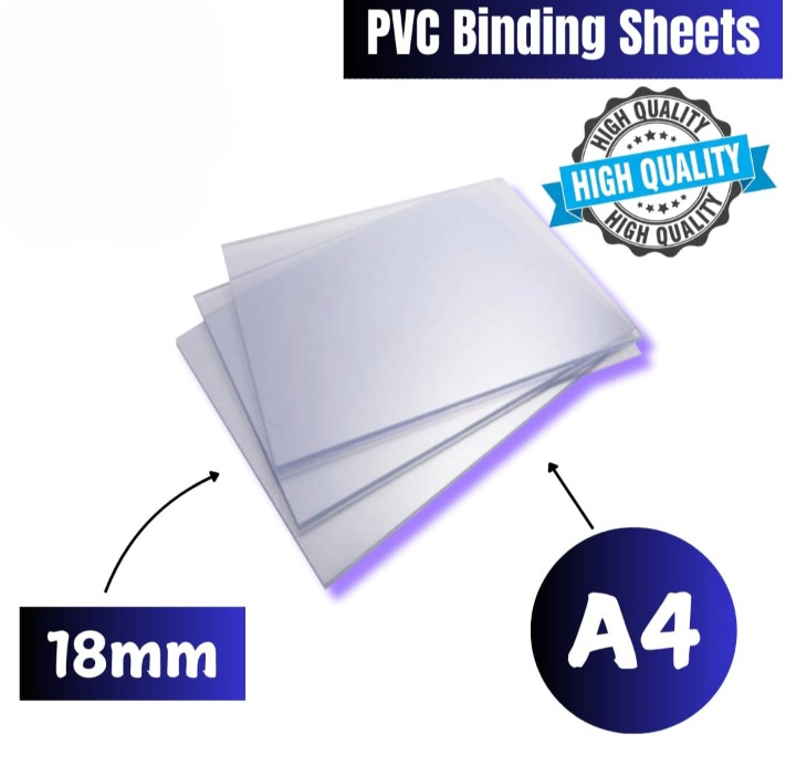 PVC Transparent Binding Sheet A4,LEGAL AND 9X12 | Daraz.pk