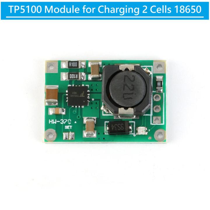 TP5100 2A Li Ion 18650 Battery Charger Module Single Cell 4.2V Double Cell 8.4 | Daraz.pk
