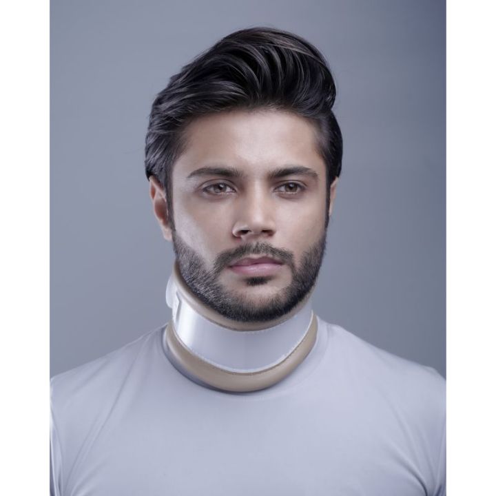 Hard Collar Made Of Plastic Sheet (TS ORTHO & SURGICAL) | Daraz.pk