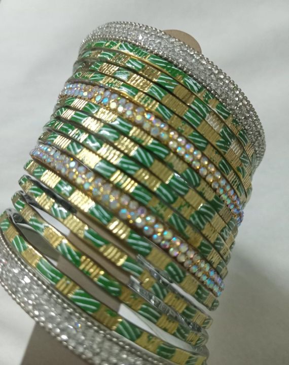 Glass BANGLE Set---New Design/ Traditional Bangles--casual and formal ...