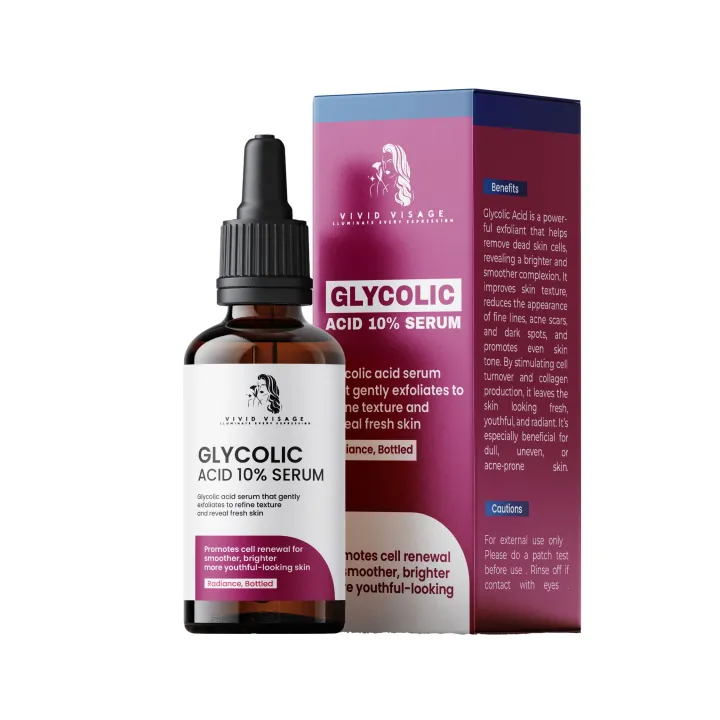 Vivid Visage 10% Glycolic Acid Skin Serum | Daraz.pk