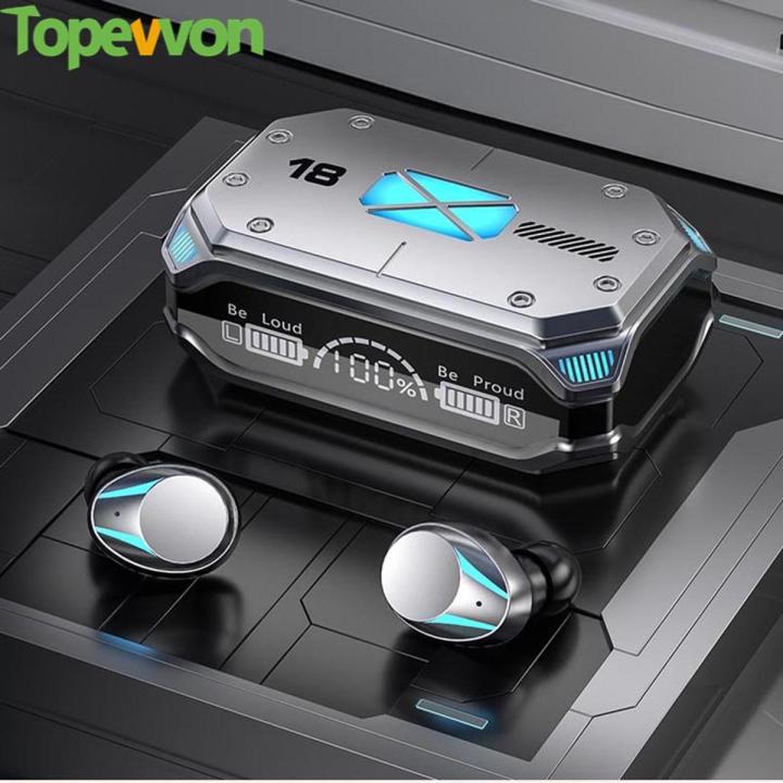 Topewon TWS Wireless Headphones Bluetooth Earphones Touch Control Noise ...