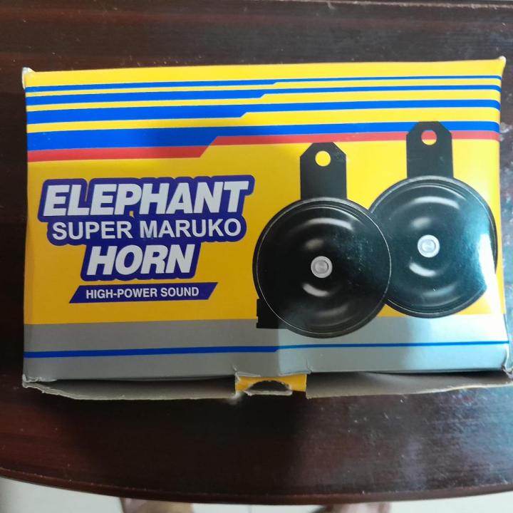 High Sound Elephant Horn For Car and Bikes | Daraz.pk