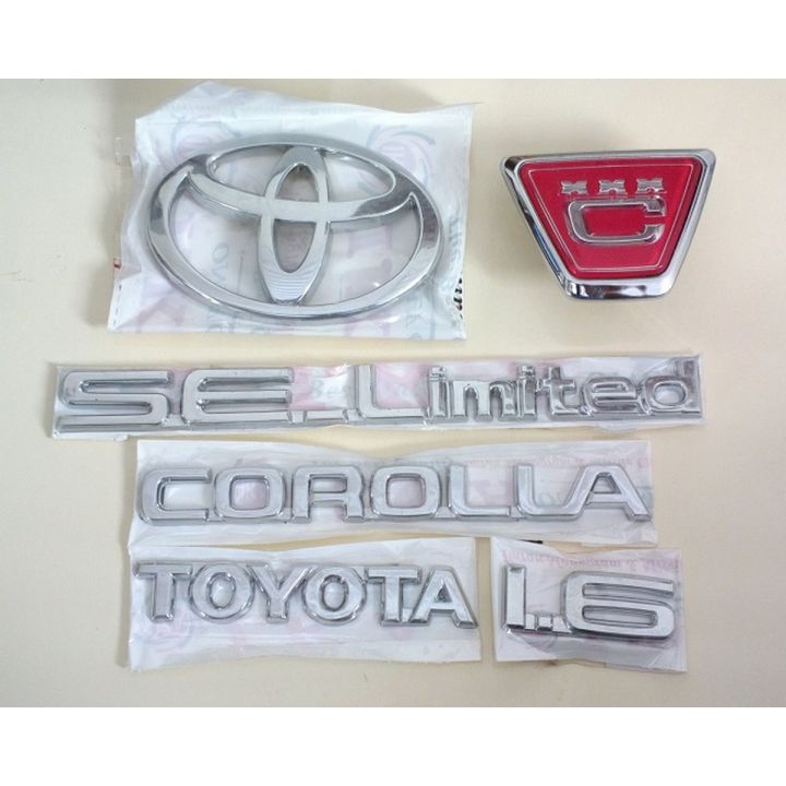 Toyota Corolla Indus SE Limited Japanese Model Monogram set of 6 Piece ...