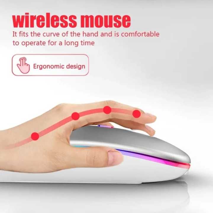 Premium Quality Official use Wireless Silent Mouse ! Dual Mode Mouse ...
