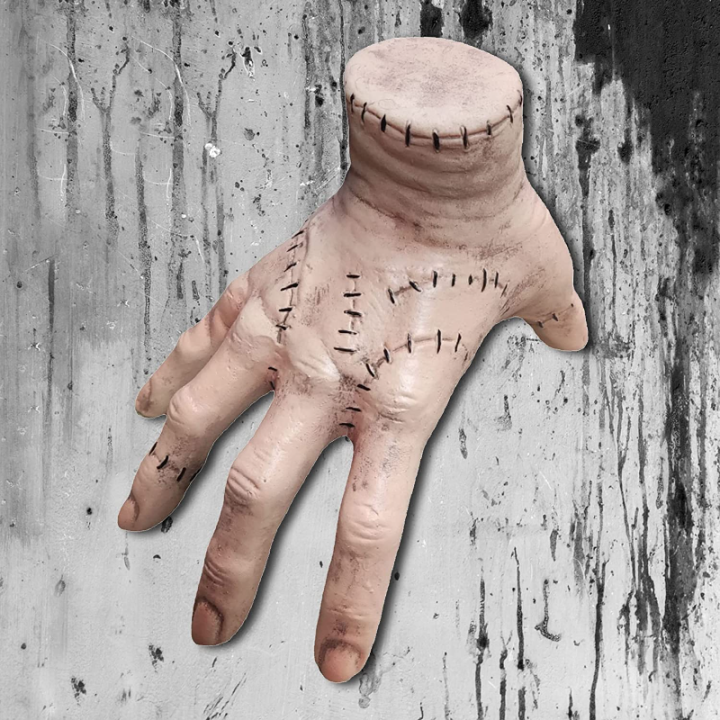 Pvc Horror Wednesday Thing Hand Toy From Addams Family Figurine Home ...