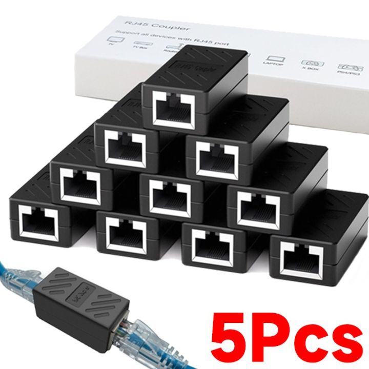 Rj45 Connector Network Extender Ethernet Extender Extension Wire Cord ...
