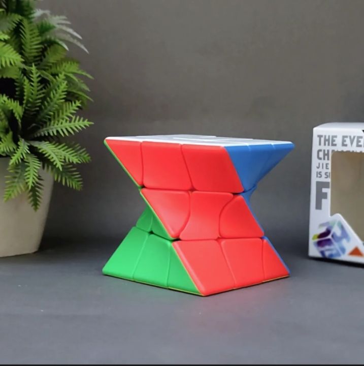 Rubik's Cube Twisty 3x3 Sticker less Speedy Puzzle cube fast speed ...