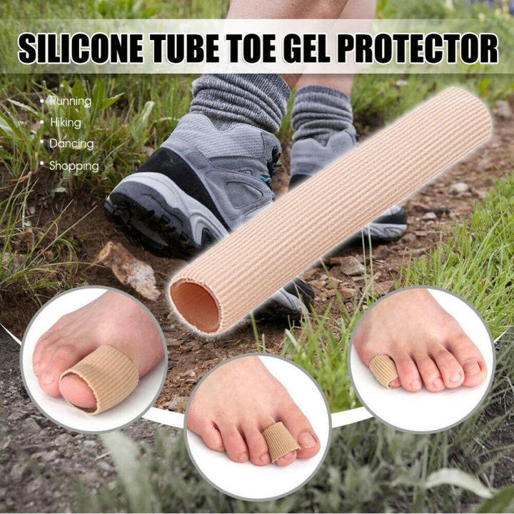 Breathable Toe protector Non-toxic Reusable Cushioned Silicone tube ...