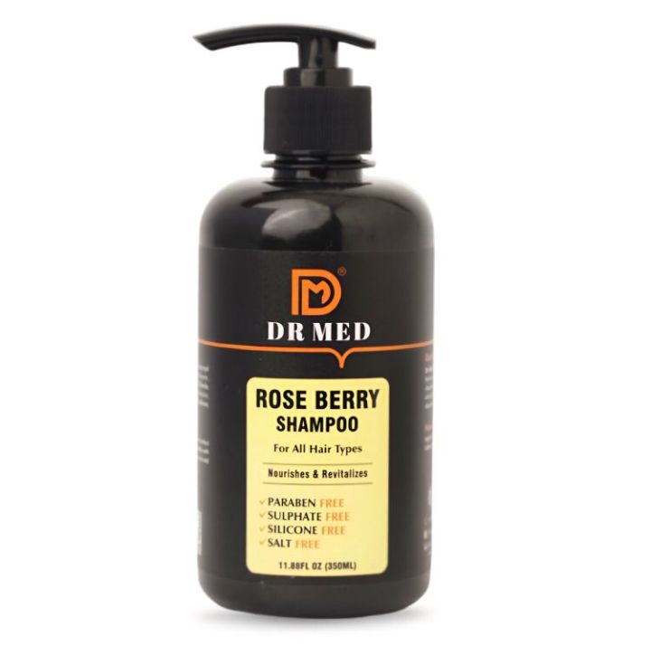 "DR MED Rose Berry Shampoo: Nourishing Care for Vibrant Hair - (Paraben ...
