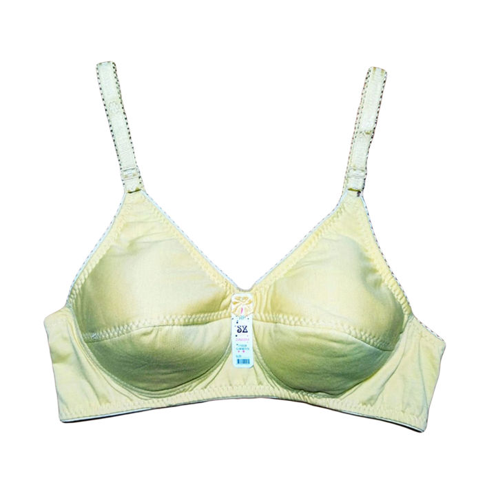 Single Paded Comfortable Foam Bra Non Wired Full Cup BRA for Women's ...