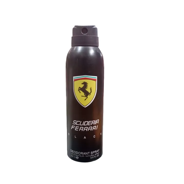 SCUDERIA FERRARI Black Body Spray For Men 200ml | Daraz.pk