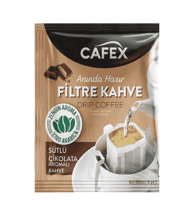 Cafex Milk Chocolate Flavored Filter Coffee Single Use 8 G | Daraz.pk