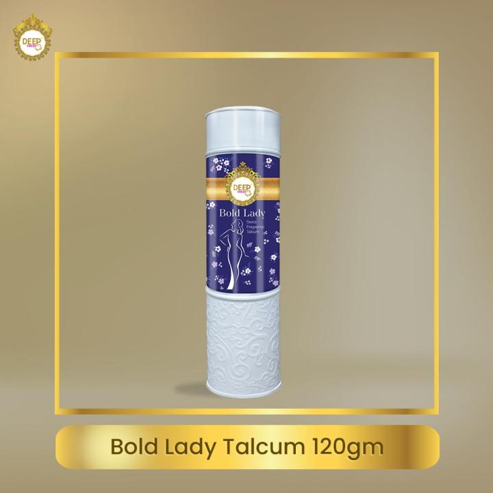 Deep Fresh Bold Lady Talcum Powder (100 GM) | Daraz.pk