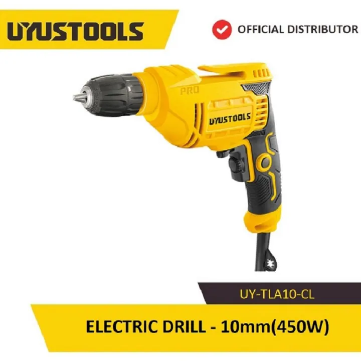 Electric Drill 450W 10MM Chuck Size UYUSTOOL UY-TLA10 | Daraz.pk