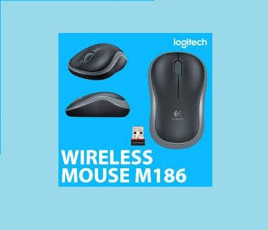 Logitech M186 Wireless Mini USB Mouse | Daraz.pk